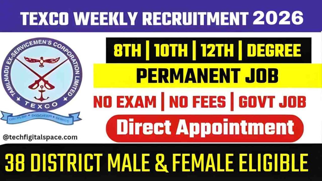 Texco Vacancy 2026: Latest Jobs, High-Paying Salaries & Easy Online ...